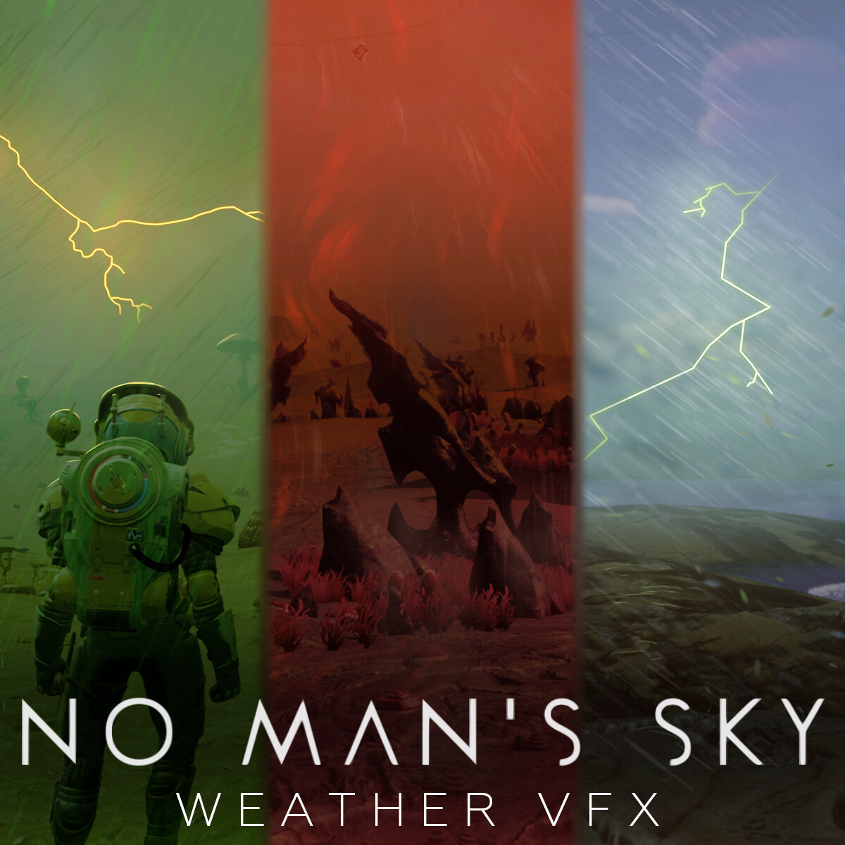 ArtStation - No Man's Sky Weather VFX