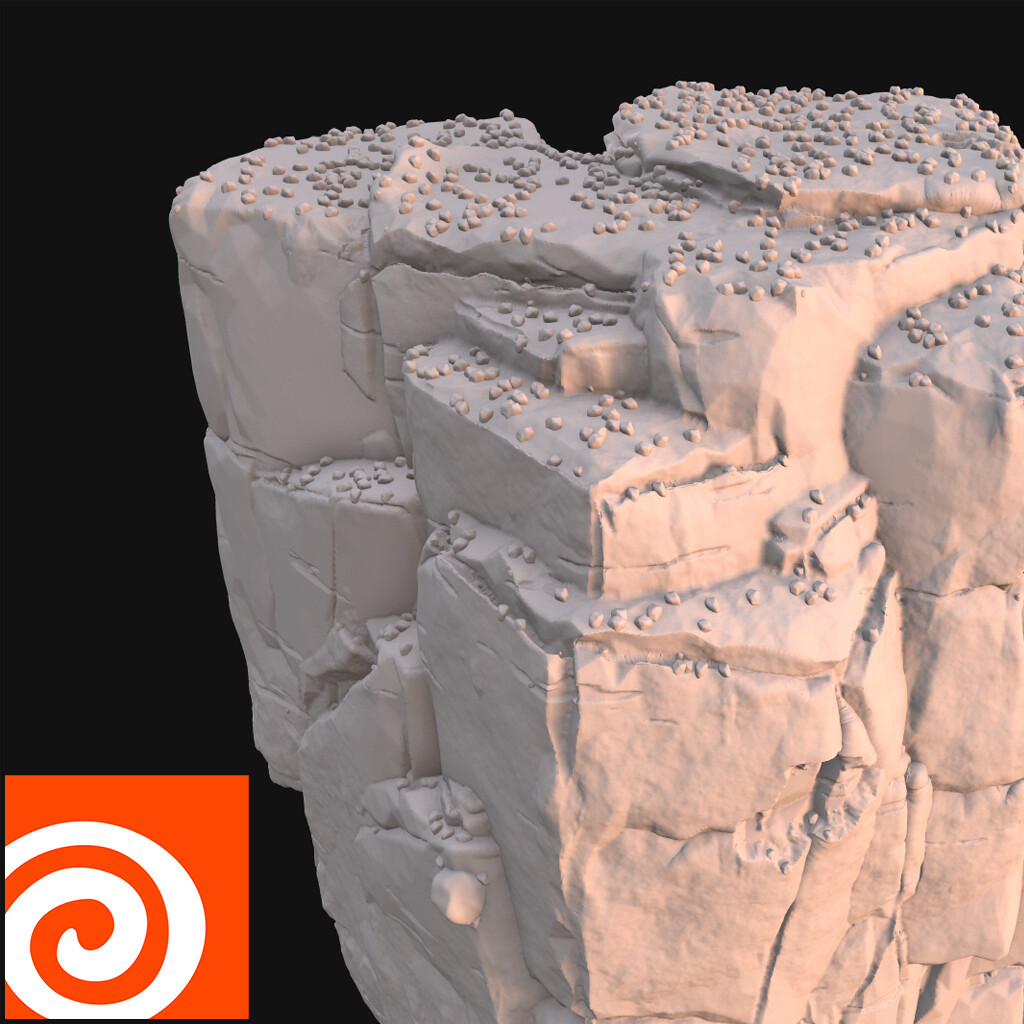 ArtStation - Procedural Cliff - Houdini