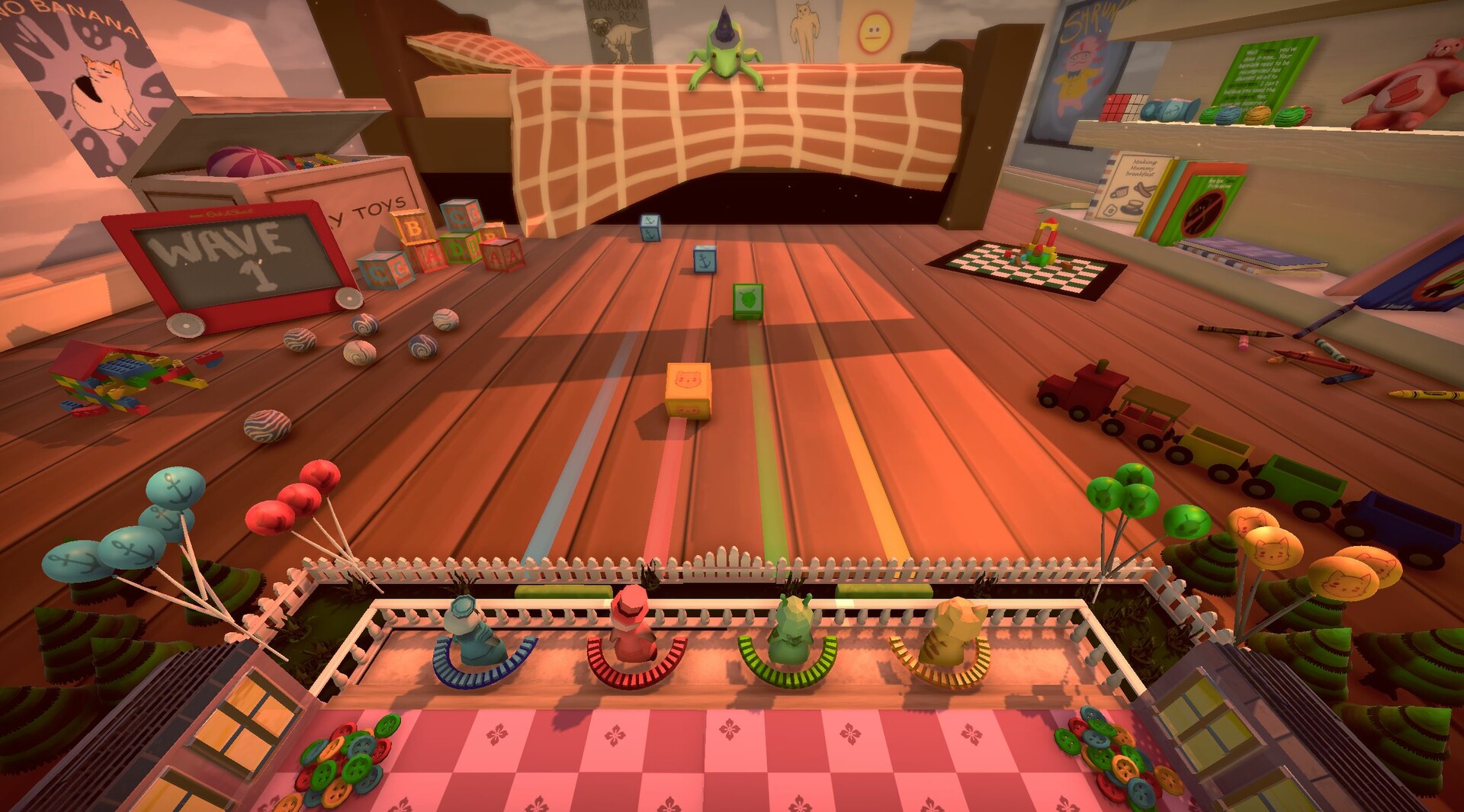 ArtStation - Button Bash game