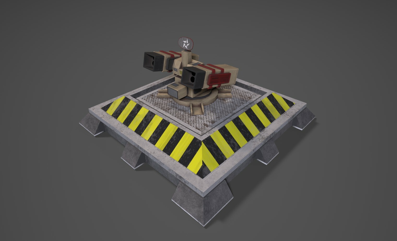 ArtStation - Radar Missile Launcher