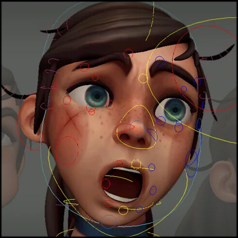 ArtStation - Face Rig Demo