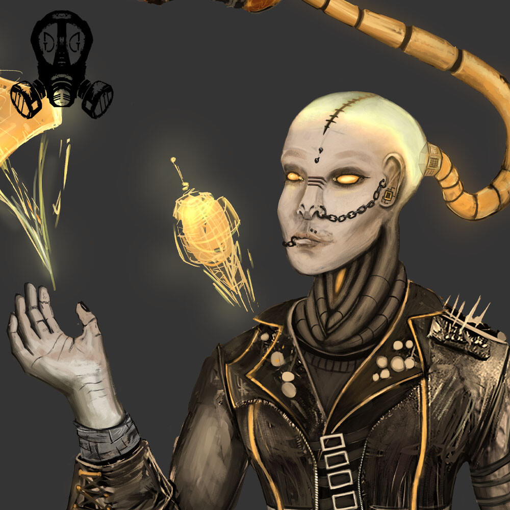 ArtStation - Dystopian Goth | Character_03 - Benevolent