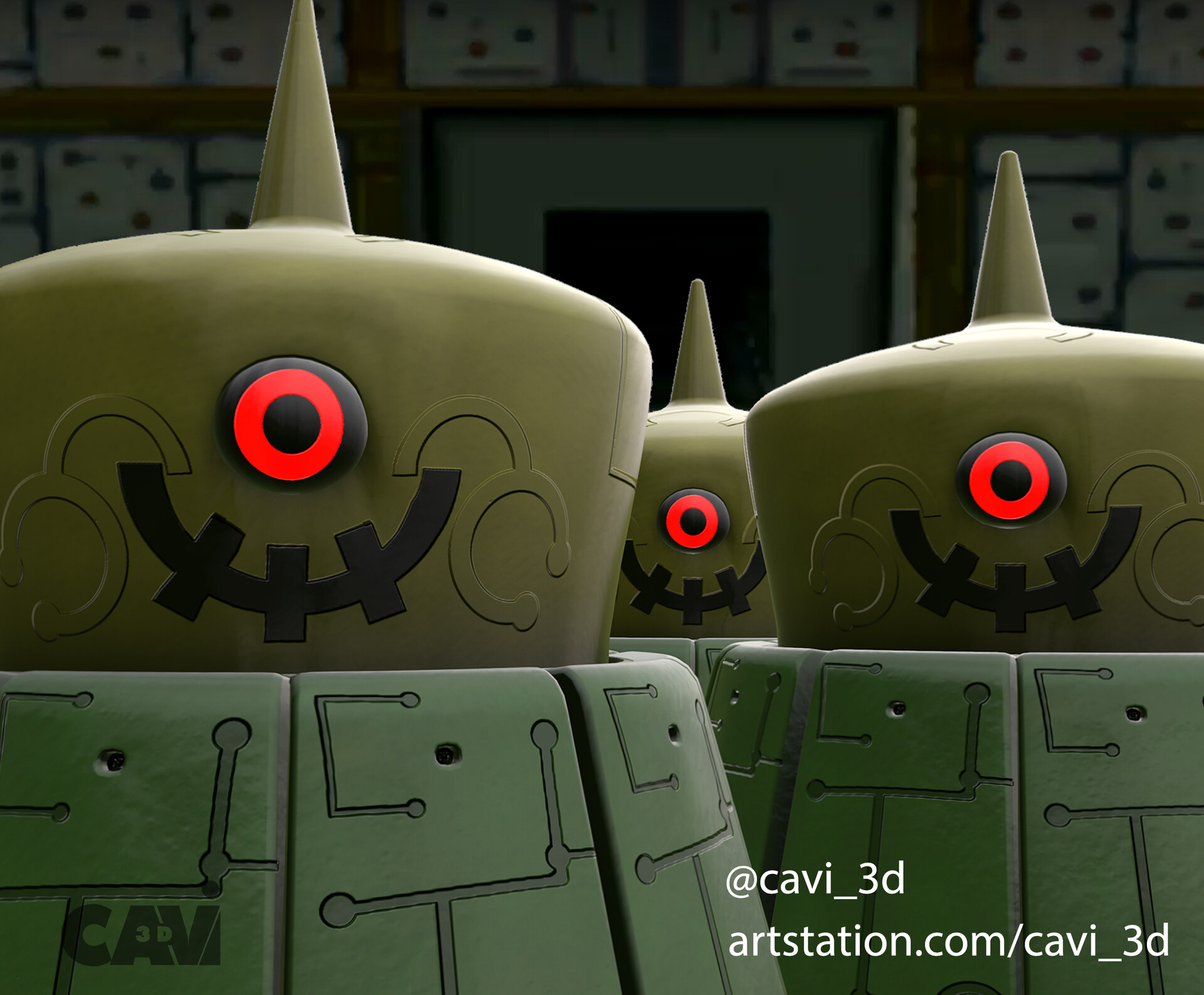 ArtStation - Reaverbot - Horokko - Mega Man Legends