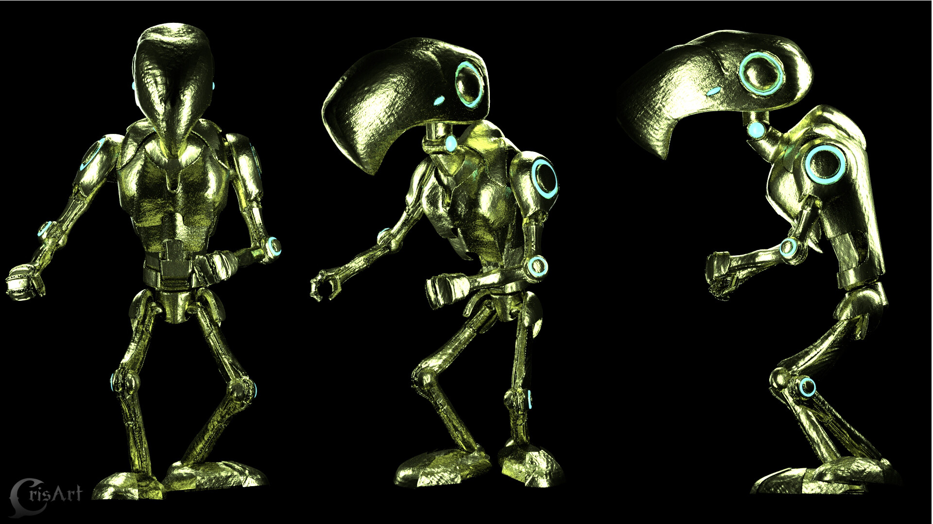 ArtStation - Myr from Magic the Gathering