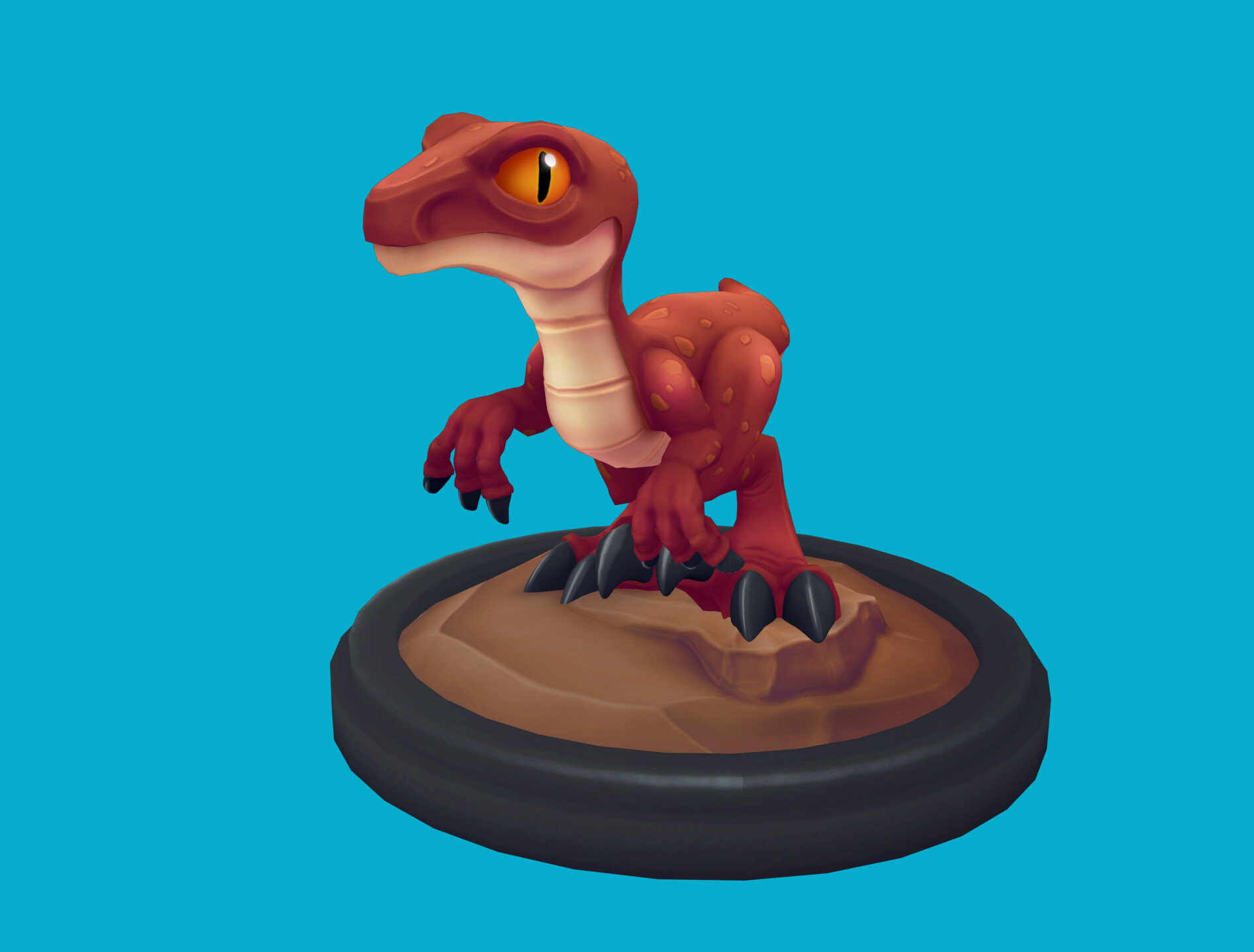 ArtStation - Raptor stylized