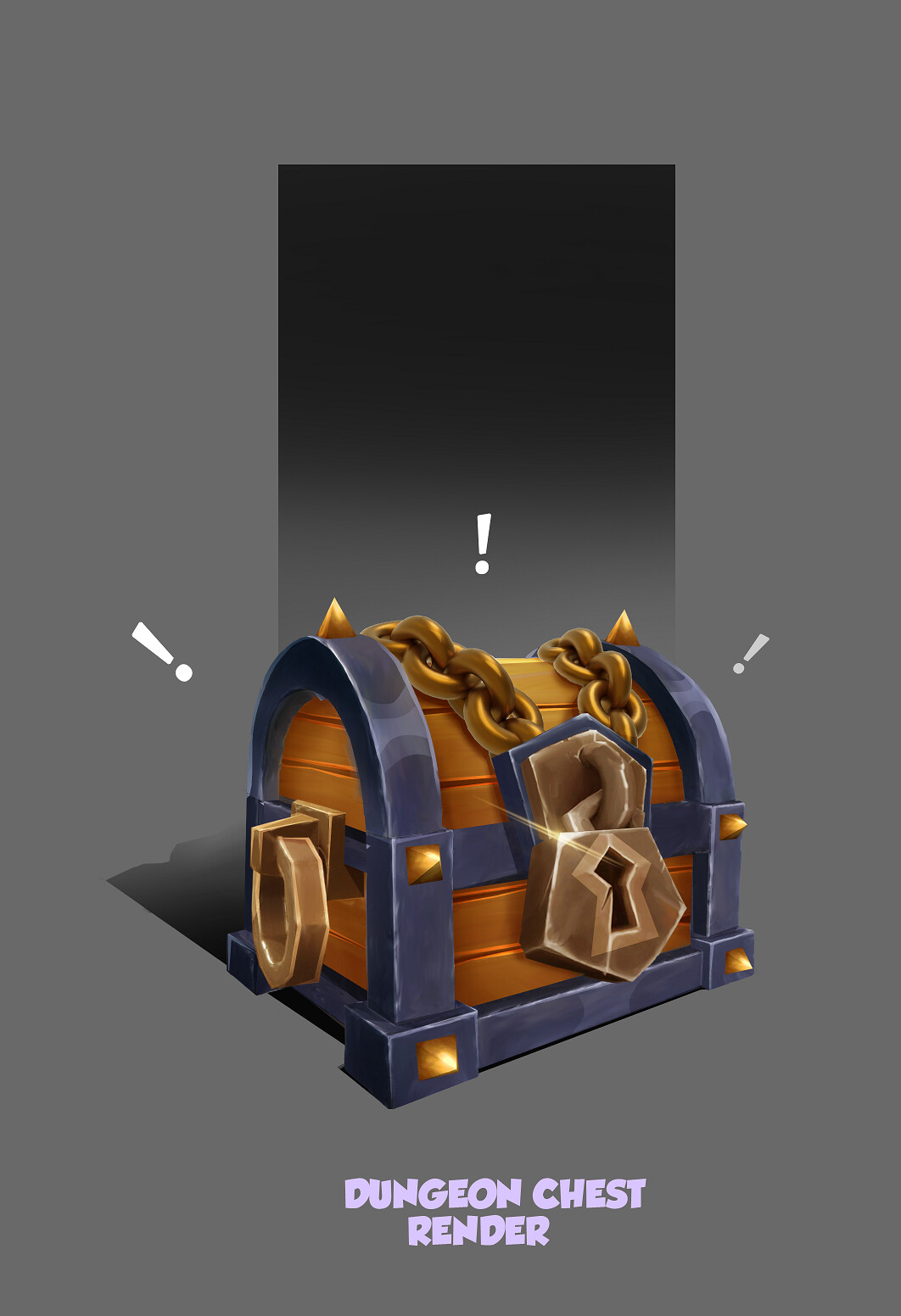 ArtStation - Toon Burst Chest Assets