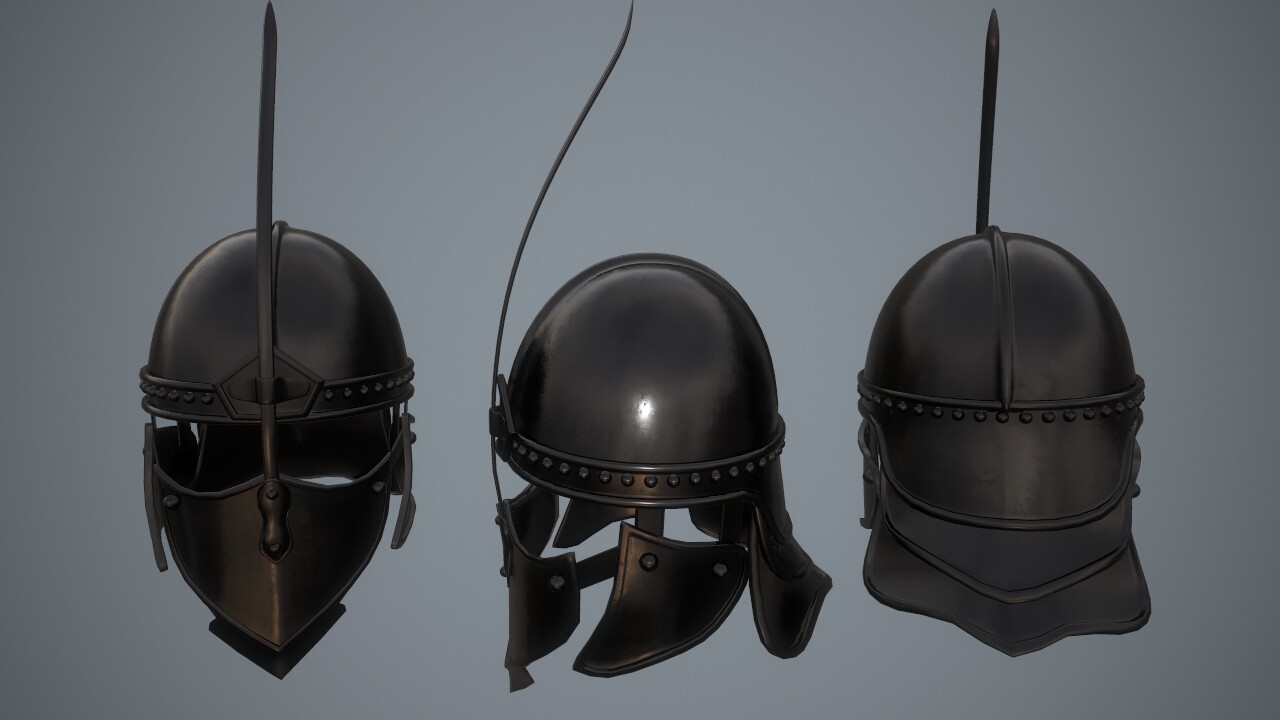 ArtStation - Valyrian Steel Helmet