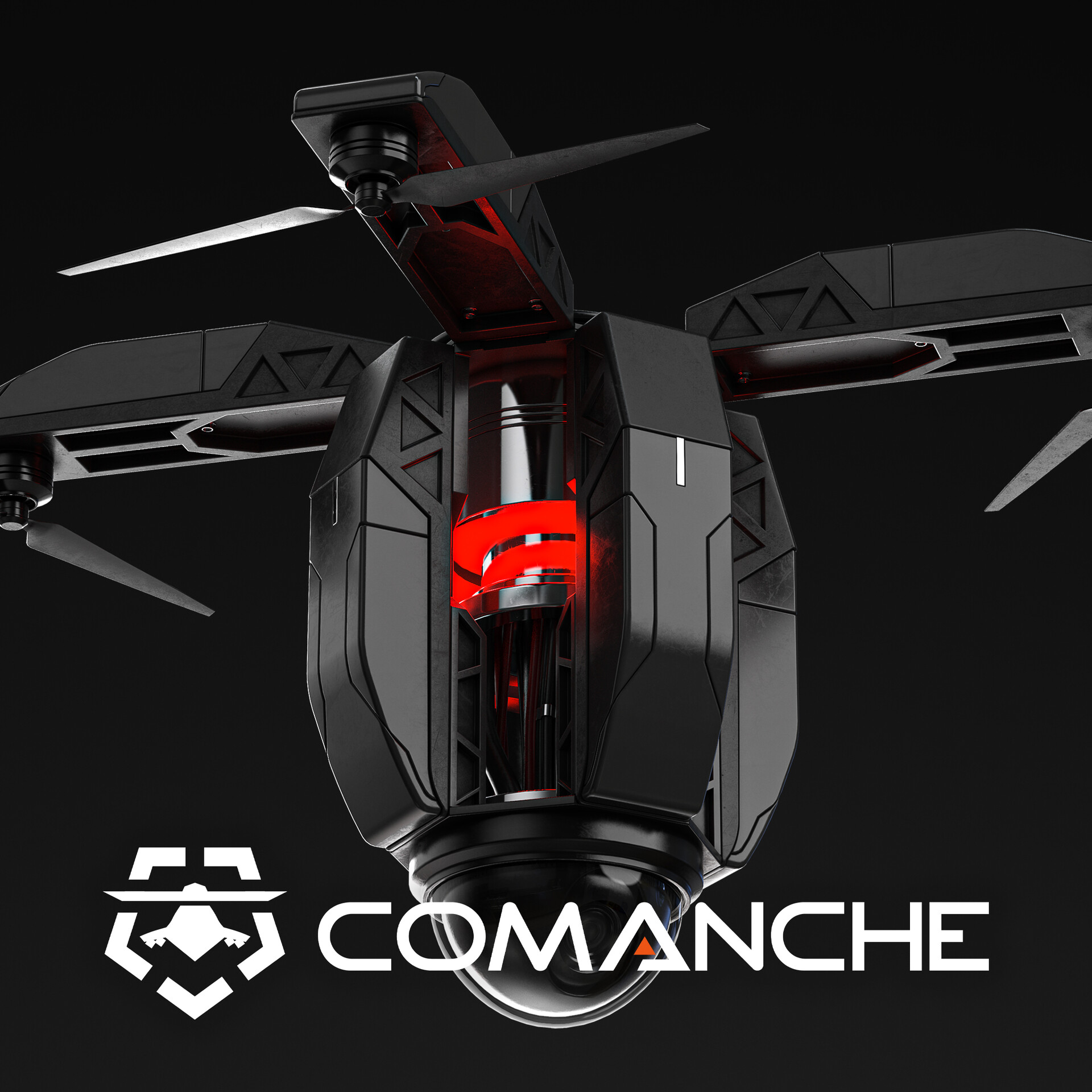 ArtStation - Comanche - Bug Drone