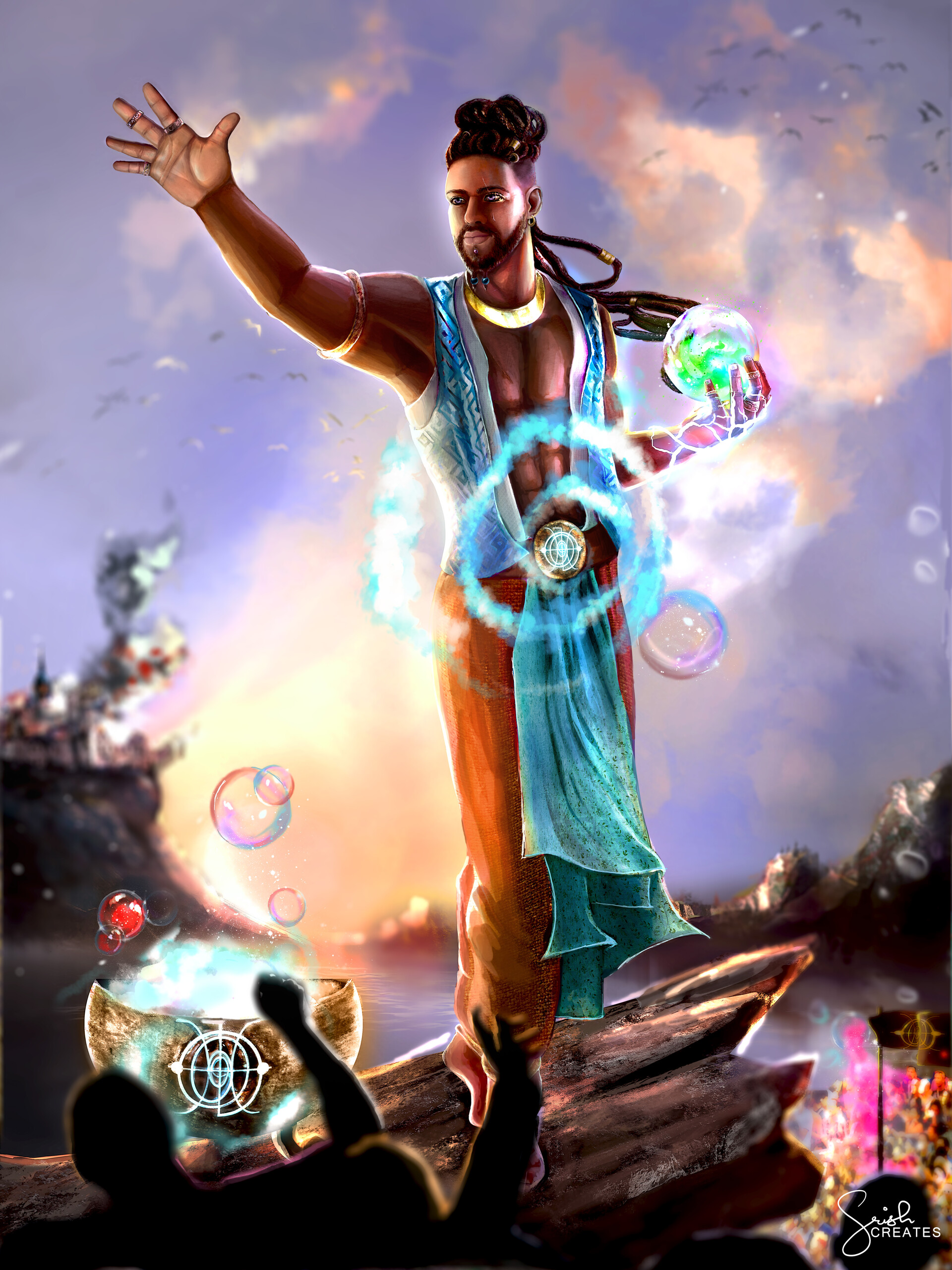 ArtStation - Argus The Effervescent - Deviantart Challenge Entry