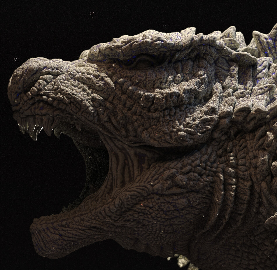 ArtStation - Godzilla fan art