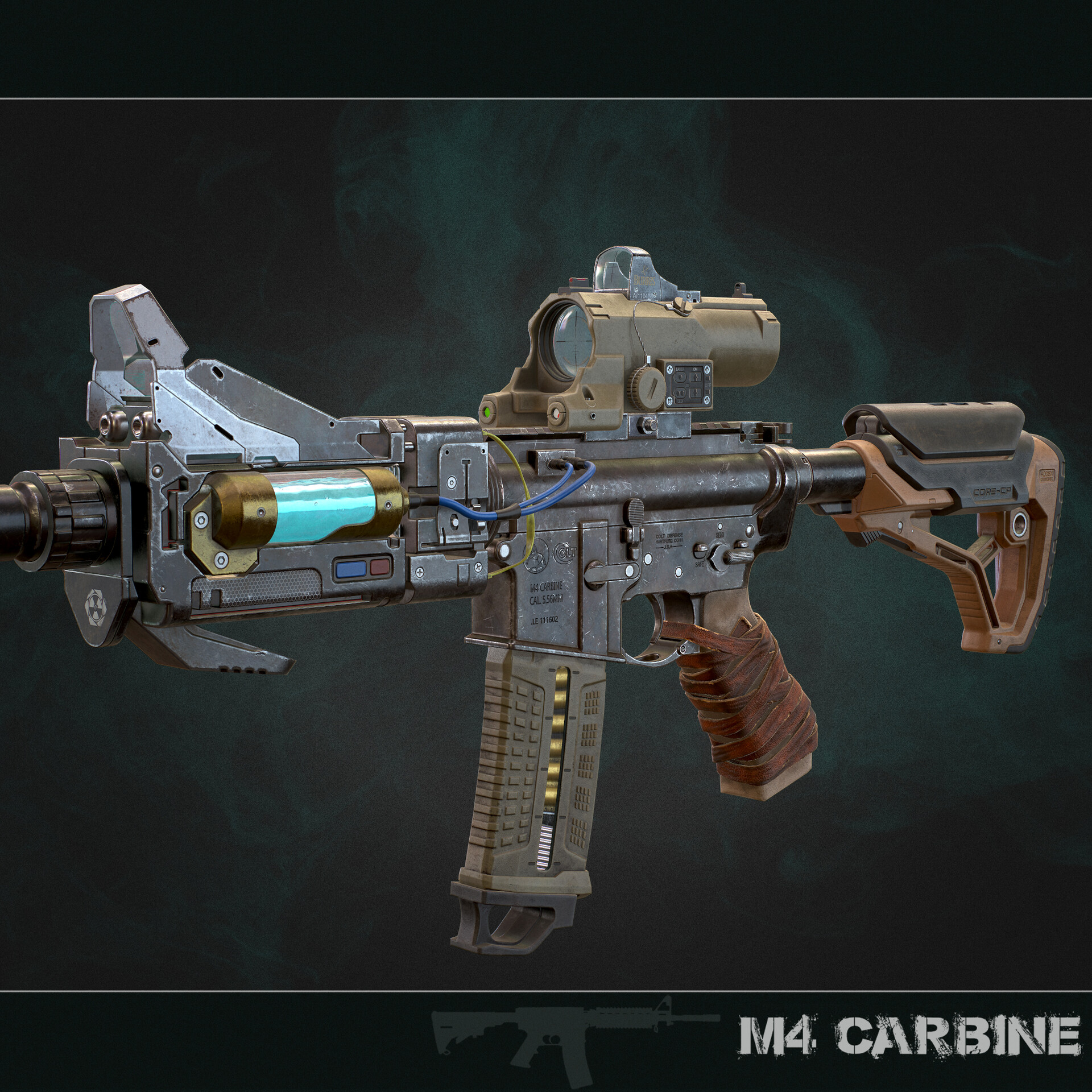 ArtStation - M4 Carbine
