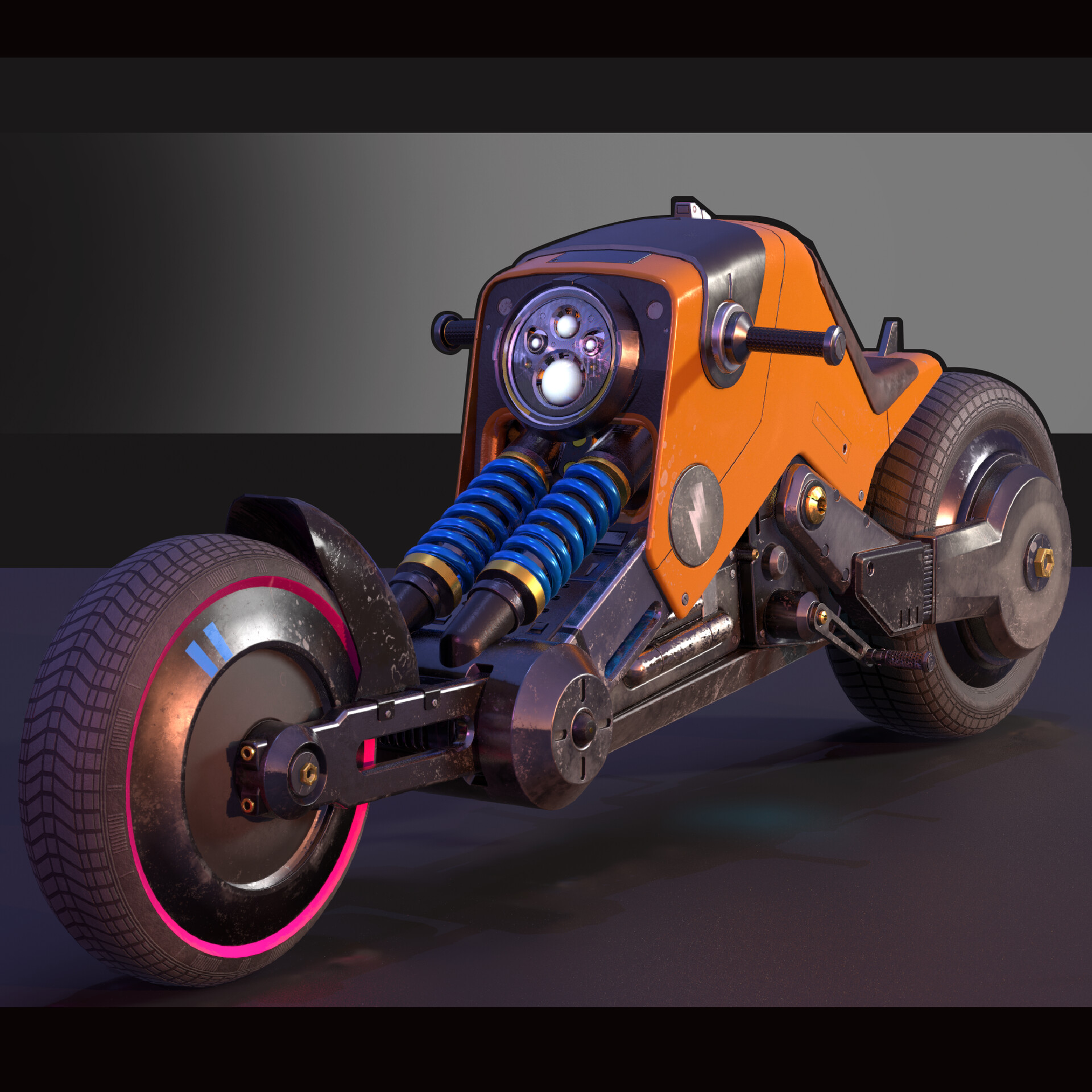 ArtStation - MotorBike_2600