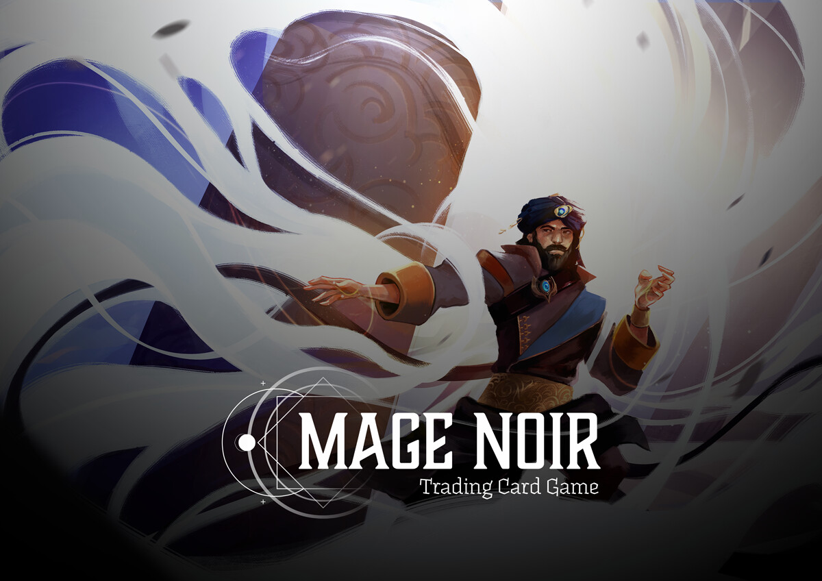 ArtStation - Mage Noir strategic card game illustrations