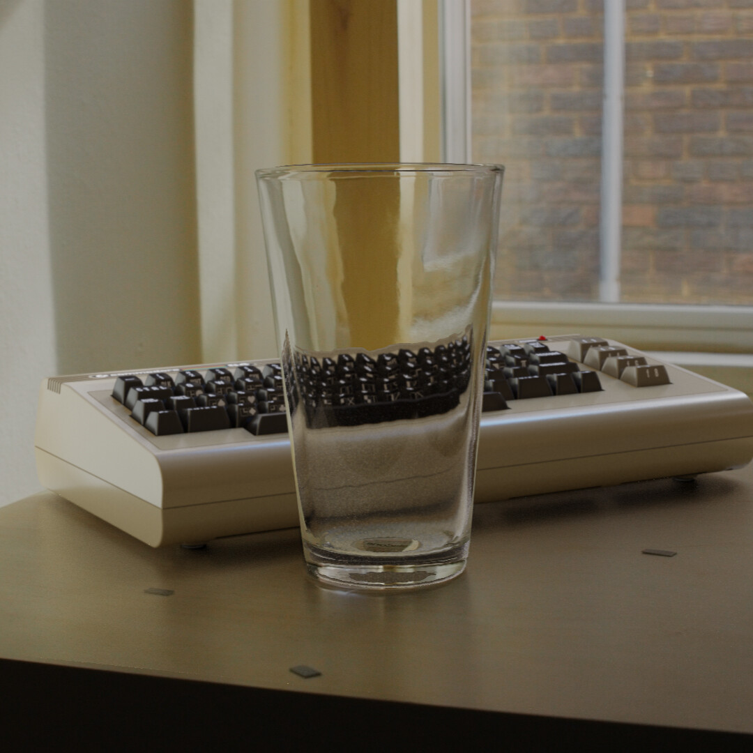 ArtStation - CG Compositing Behind Real Glass