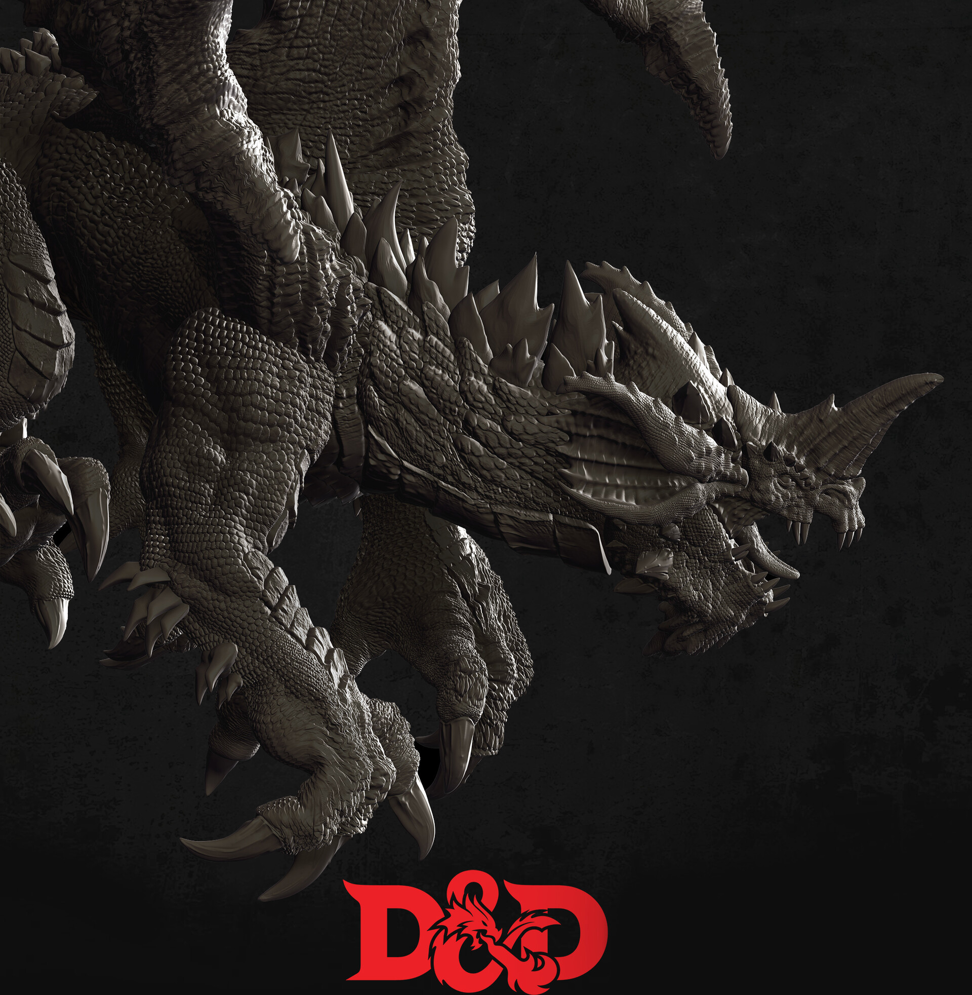 ArtStation - D&D : Young Blue Dragon