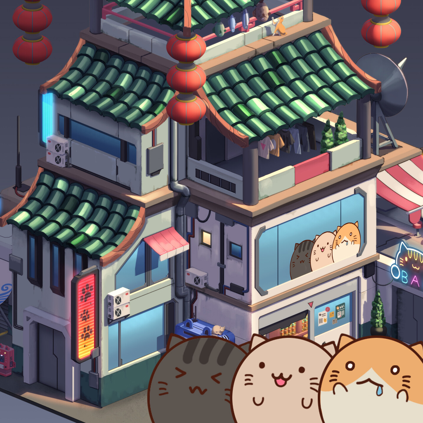 ArtStation - CAT'S SHOP