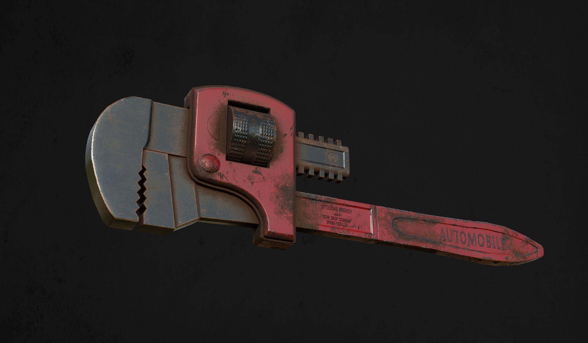 ArtStation - Rusty Wrench