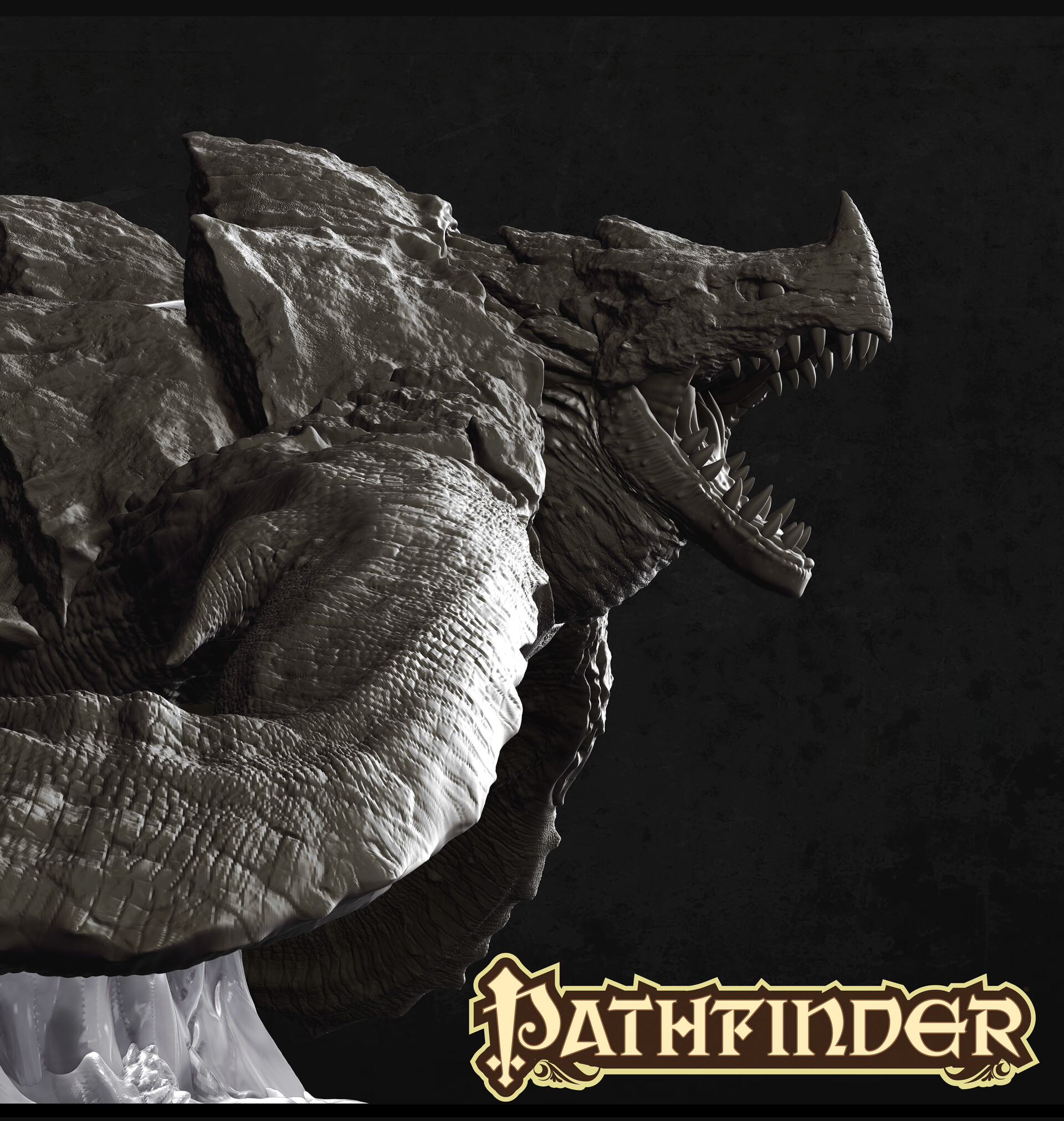 ArtStation - Pathfinder : Dragon Turtle