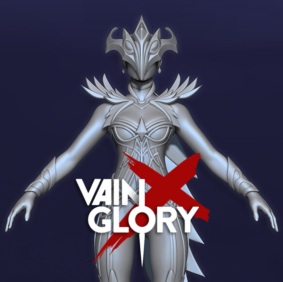 ArtStation - Sculpt for Valkyrie Skin