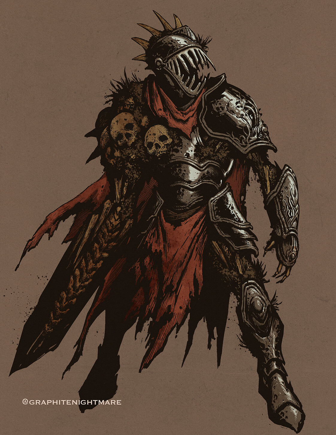 ArtStation - Cemetery Knight