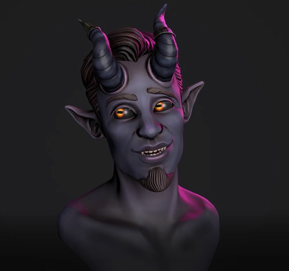 ArtStation - Nico Joint Based Facial Rig