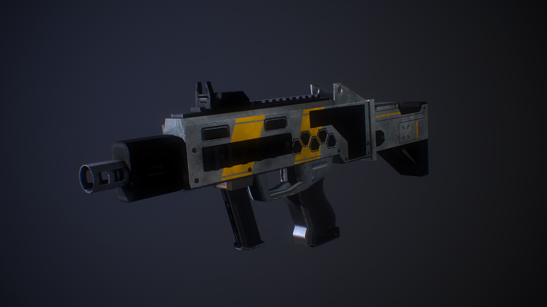 ArtStation - 4-9 (Leviathan) SMG