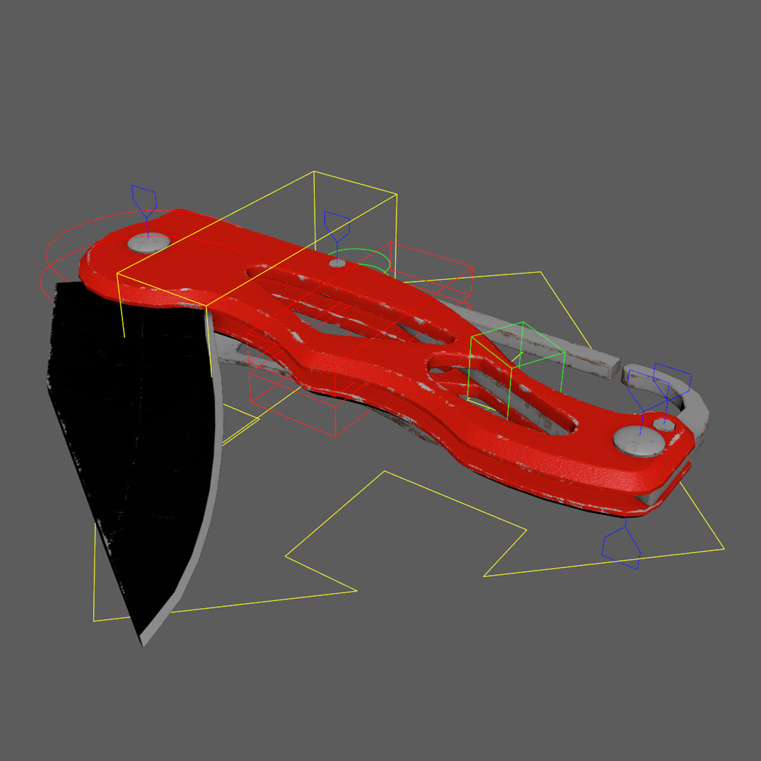 ArtStation - Knife Rig