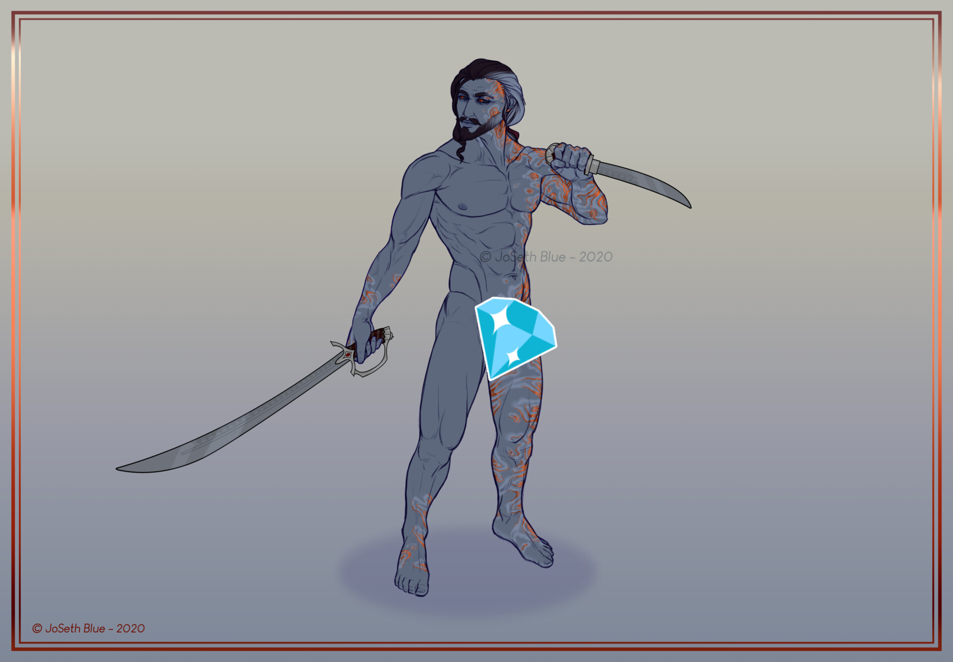 ArtStation - Chalcedony (Reference Sheet)