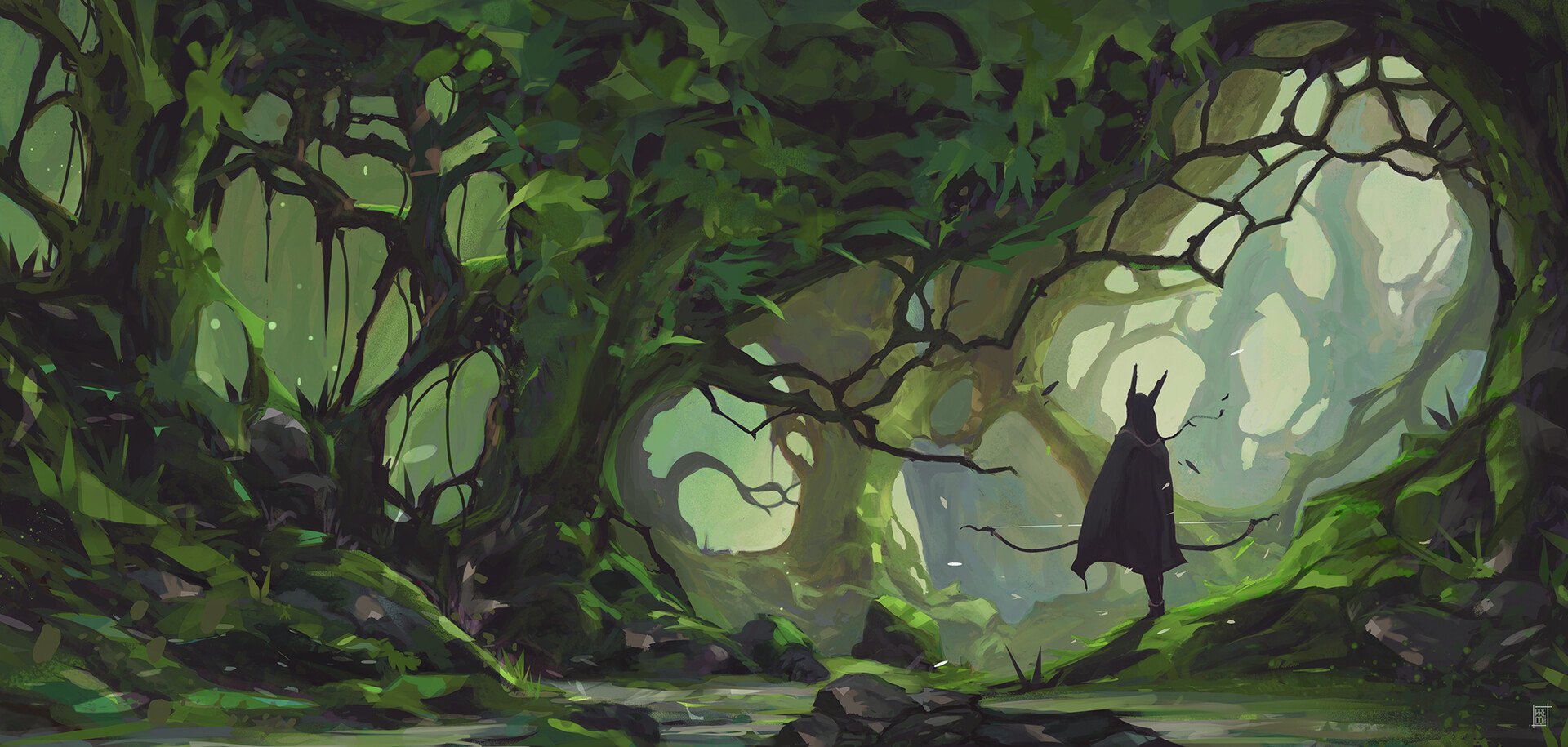 ArtStation - The forest of Eldwin