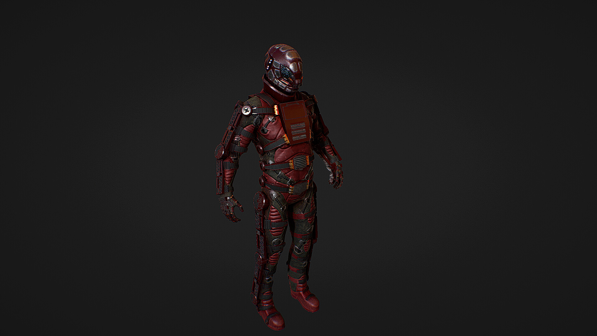 ArtStation - Merc Char, sci fi character