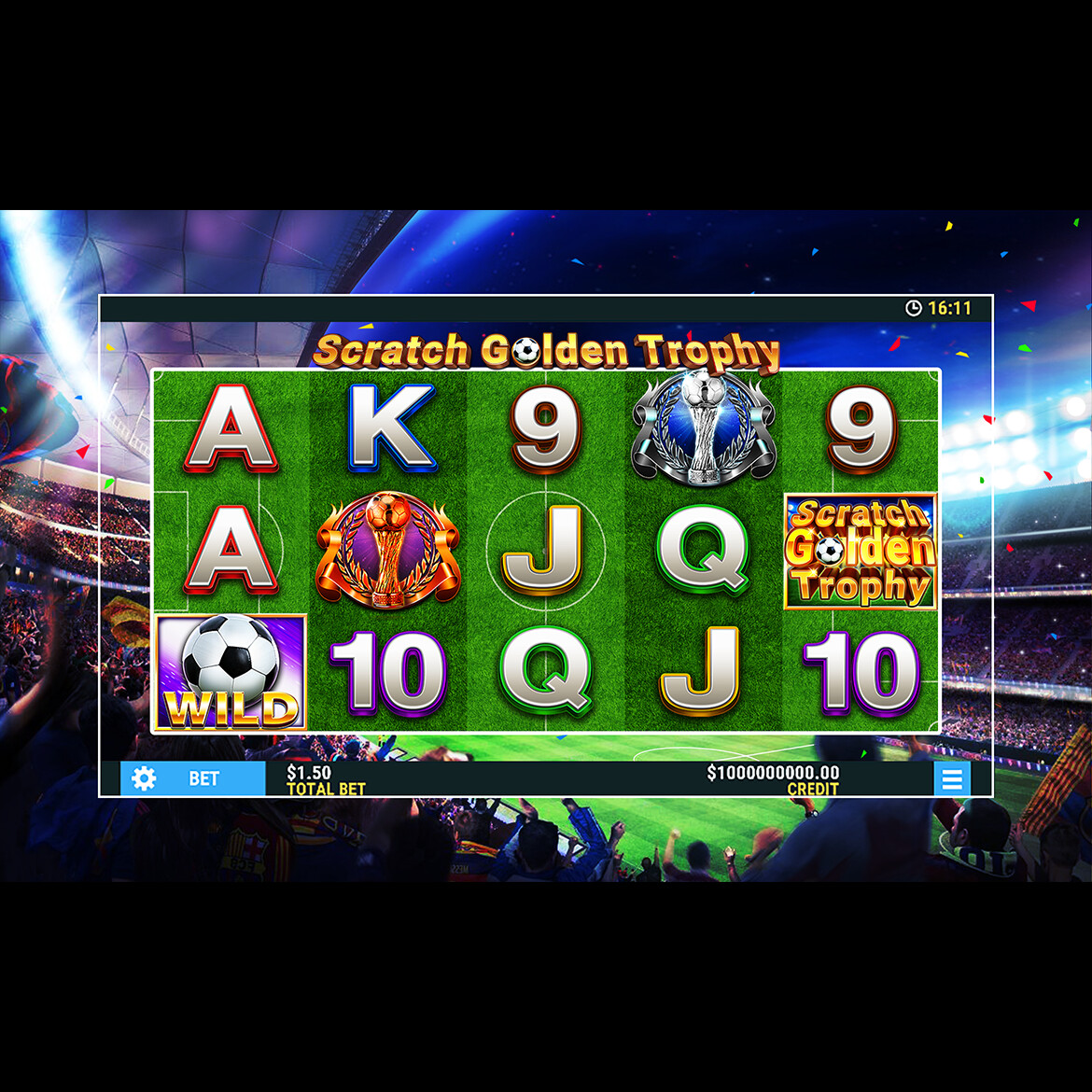 ArtStation - Slot Game - Scratch Golden Trophy