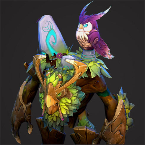 ArtStation - Verdant Sentinel Dota 2