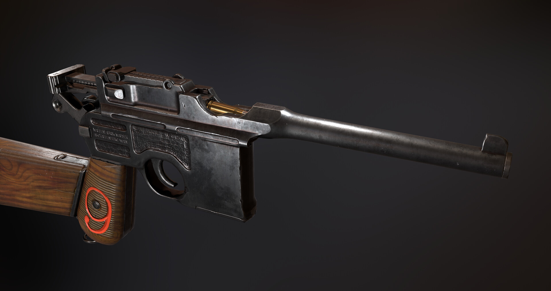 ArtStation - Mauser c96 handgun