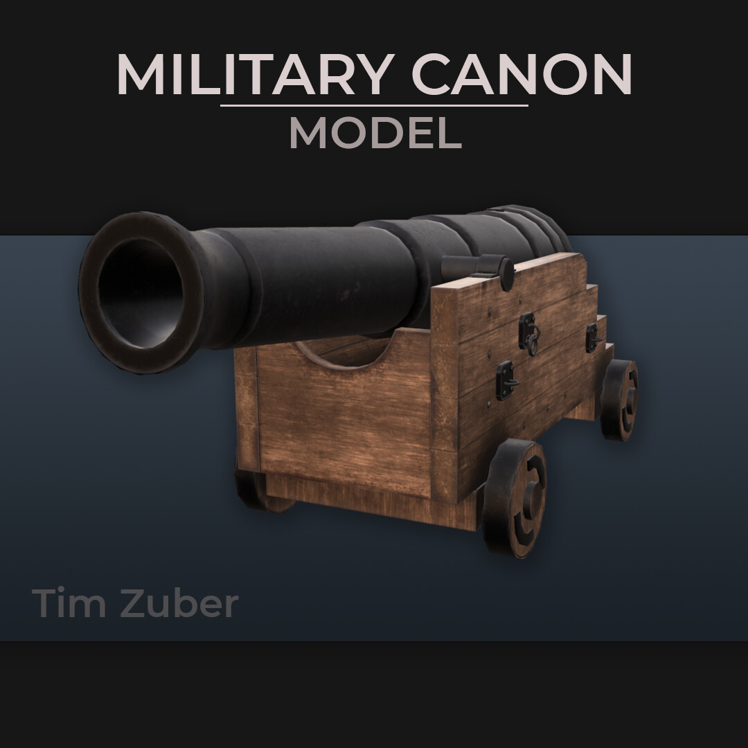 ArtStation - Old military canon