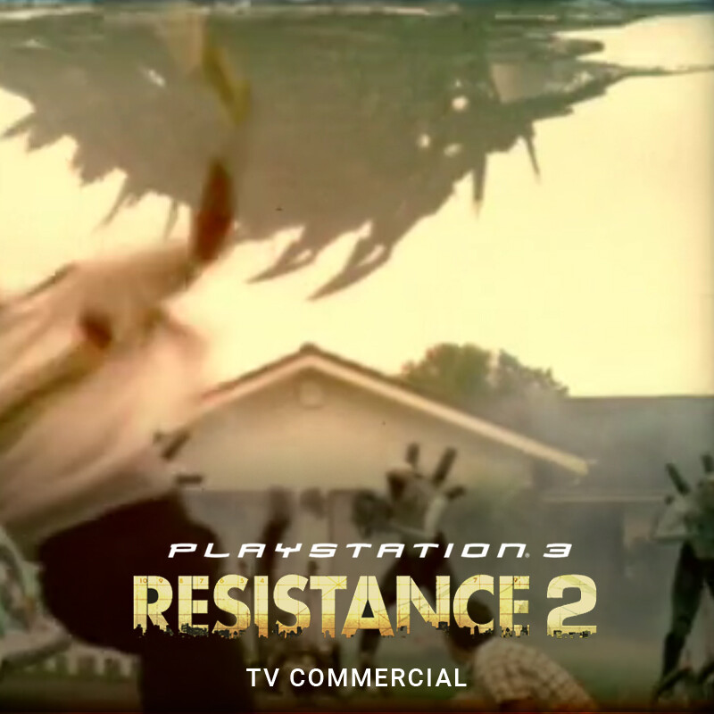 ArtStation - Playstation - Resistance 2 TVC