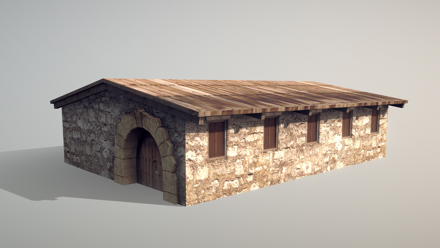 ArtStation - Stone Fort Stable