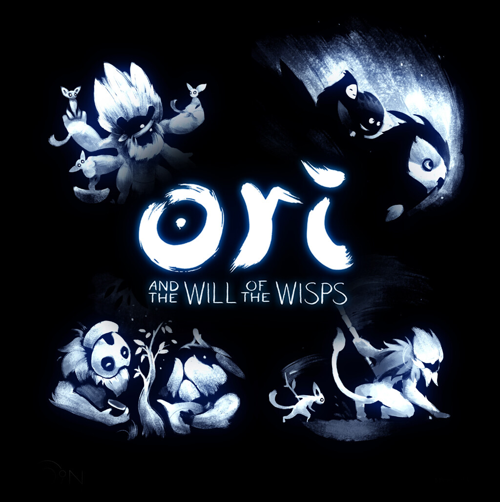 ArtStation - Ori will of the wisps UI. Some icons
