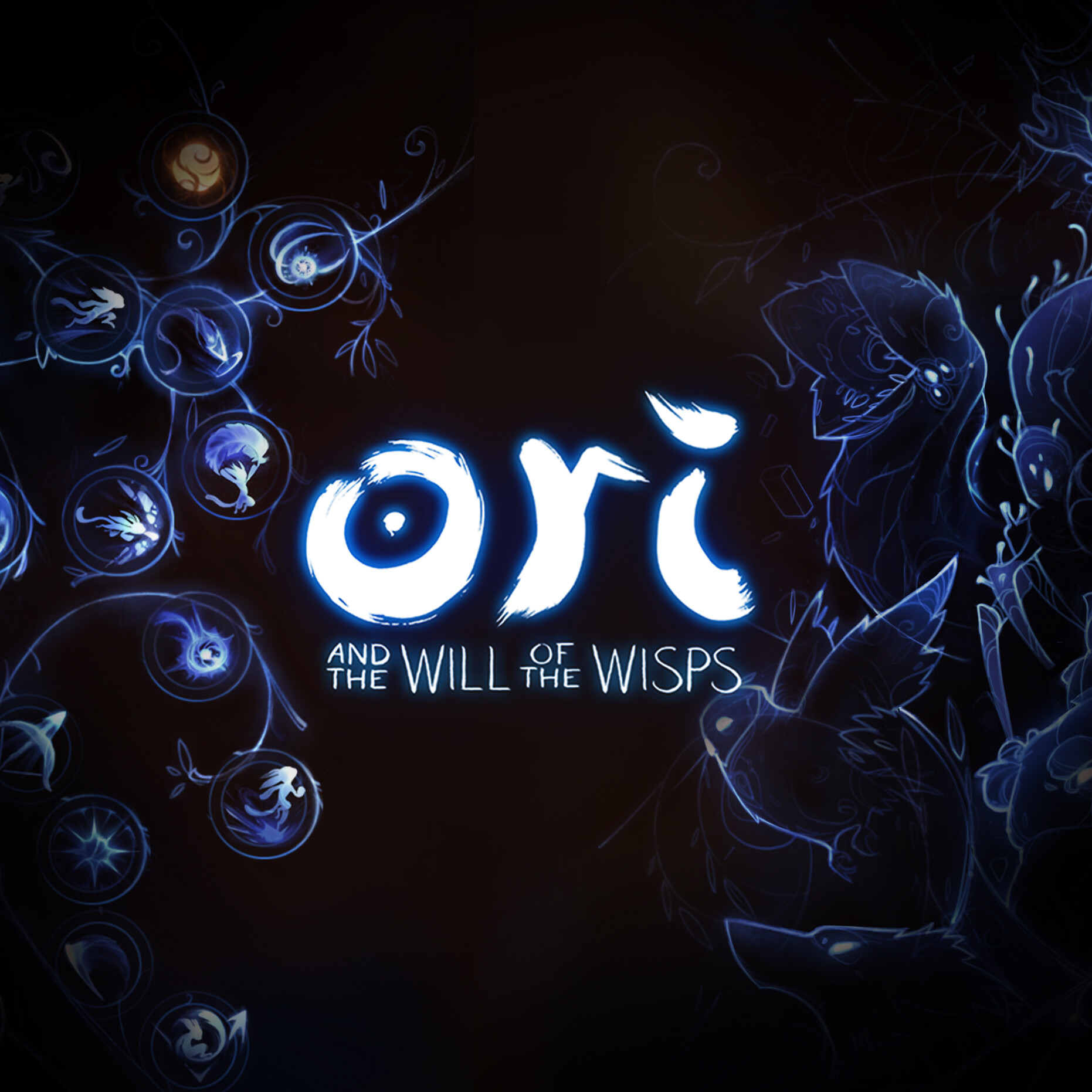 ArtStation - Ori will of the wisps UI sketches and illustrations