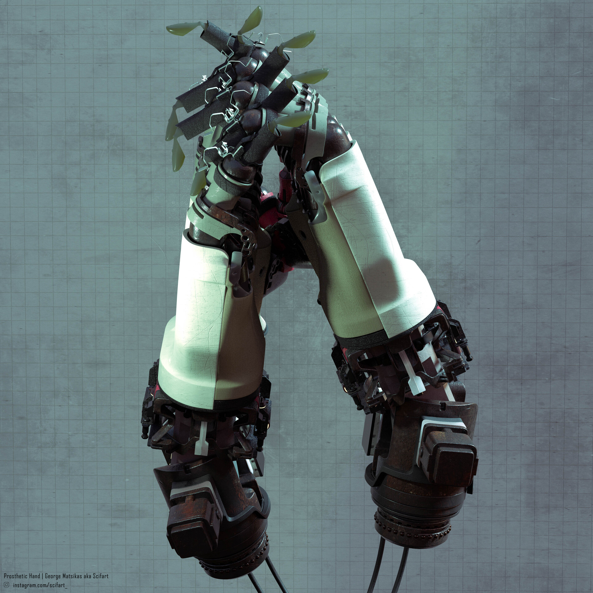 ArtStation - Hand [ robotic ] _ 2