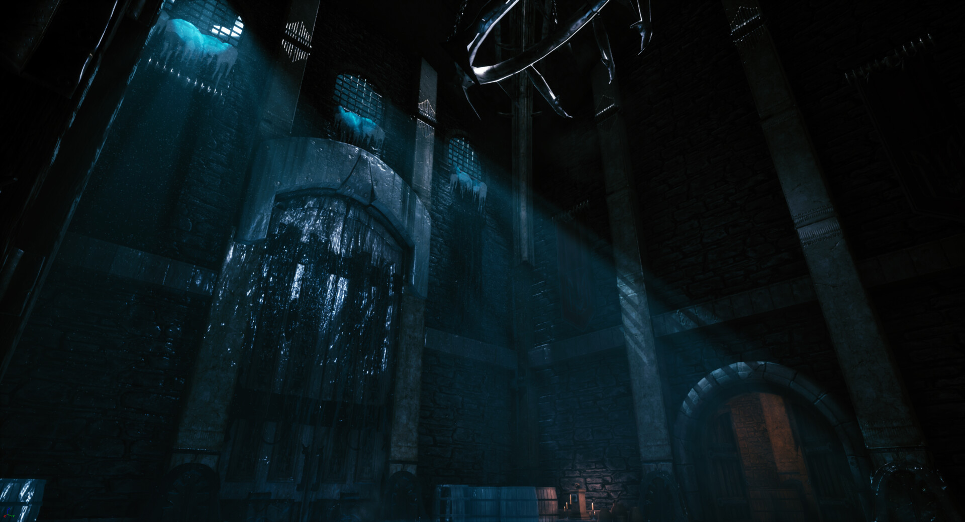 ArtStation - Basement of crypt (Level) Part #1