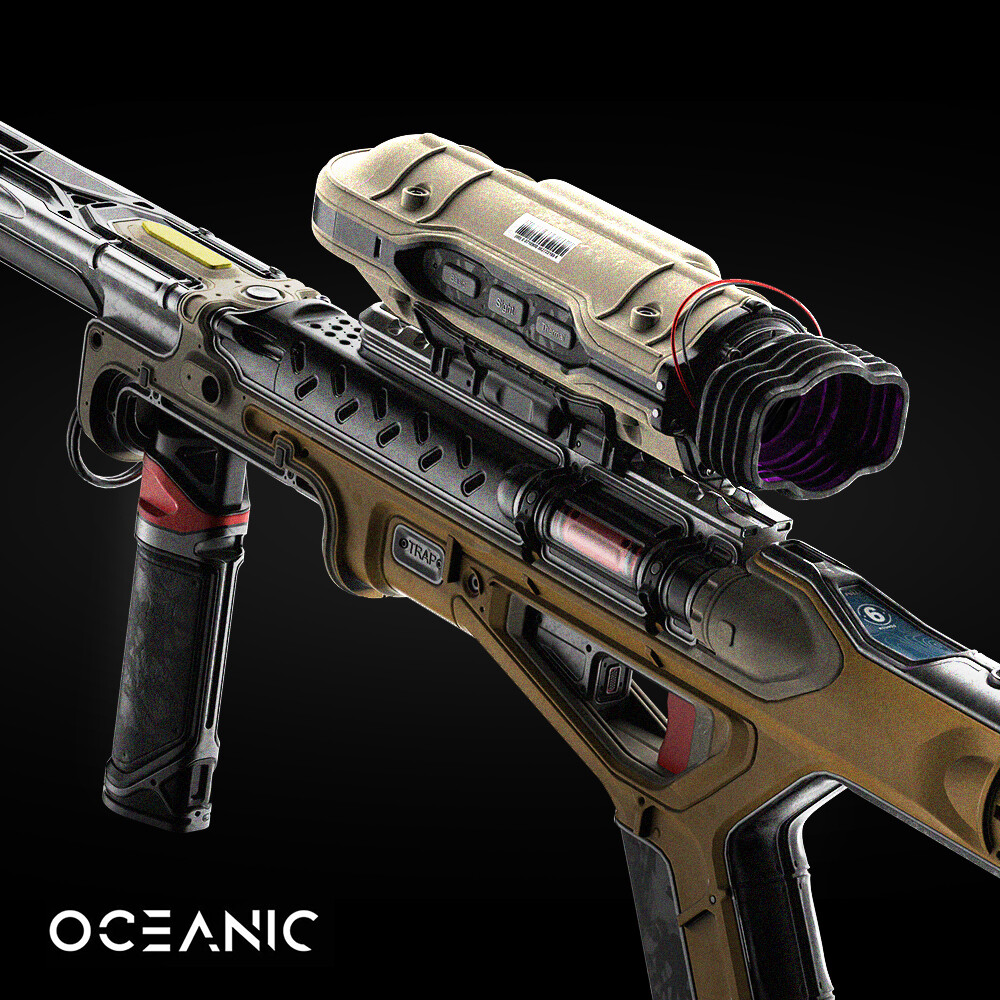 ArtStation - Trinity Sniper Rifle