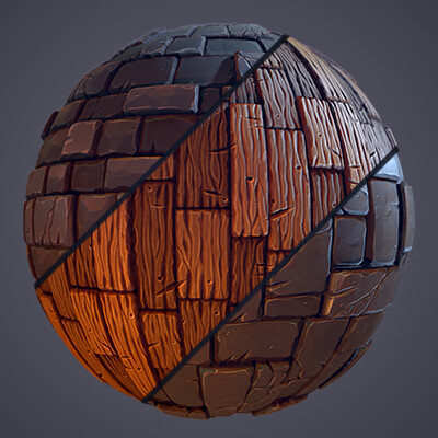 ArtStation - Stylized PBR Dungeon materials