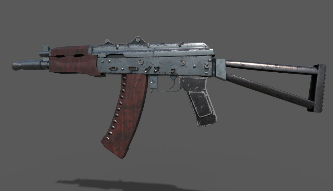ArtStation - Gun Ak 47