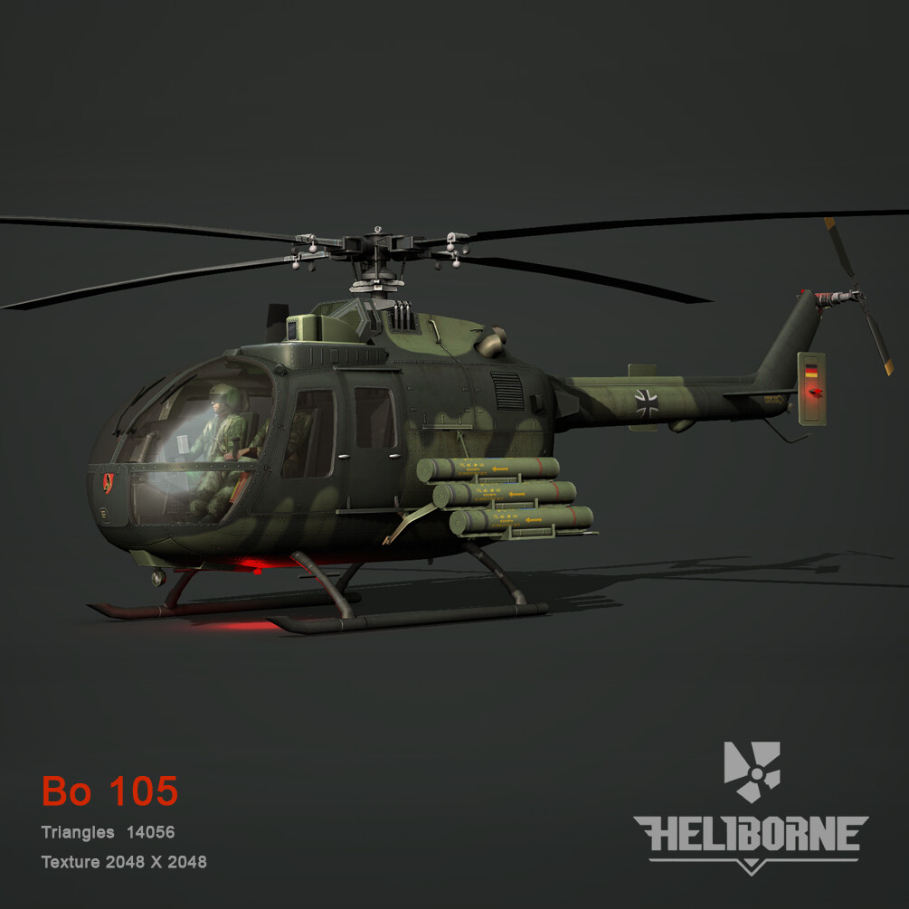 ArtStation - Bo 105