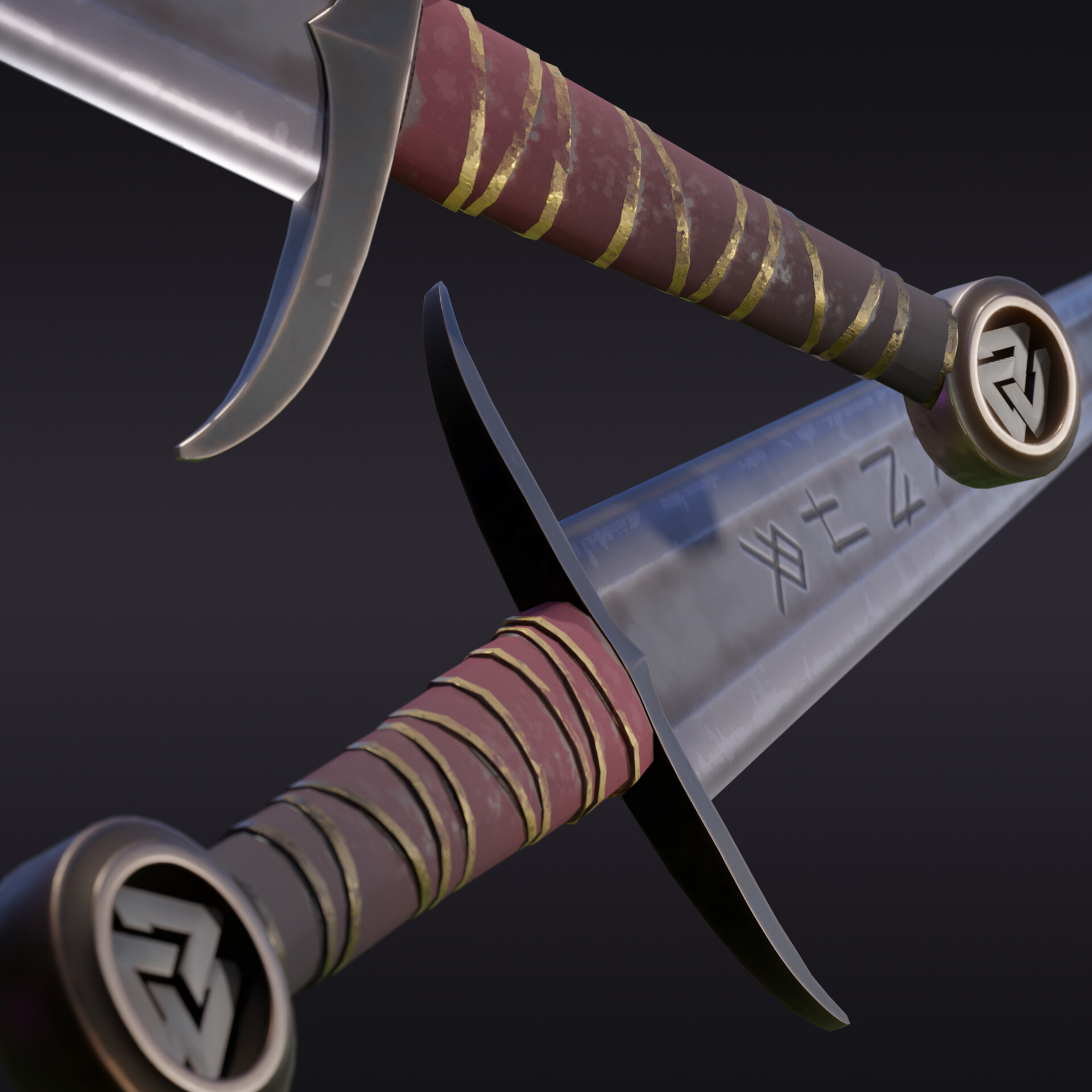 ArtStation - Stylized Viking Sword