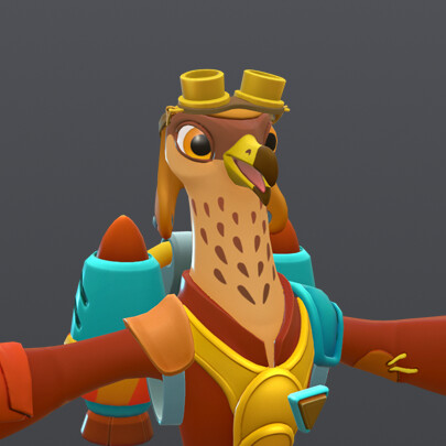 ArtStation - Hawk character