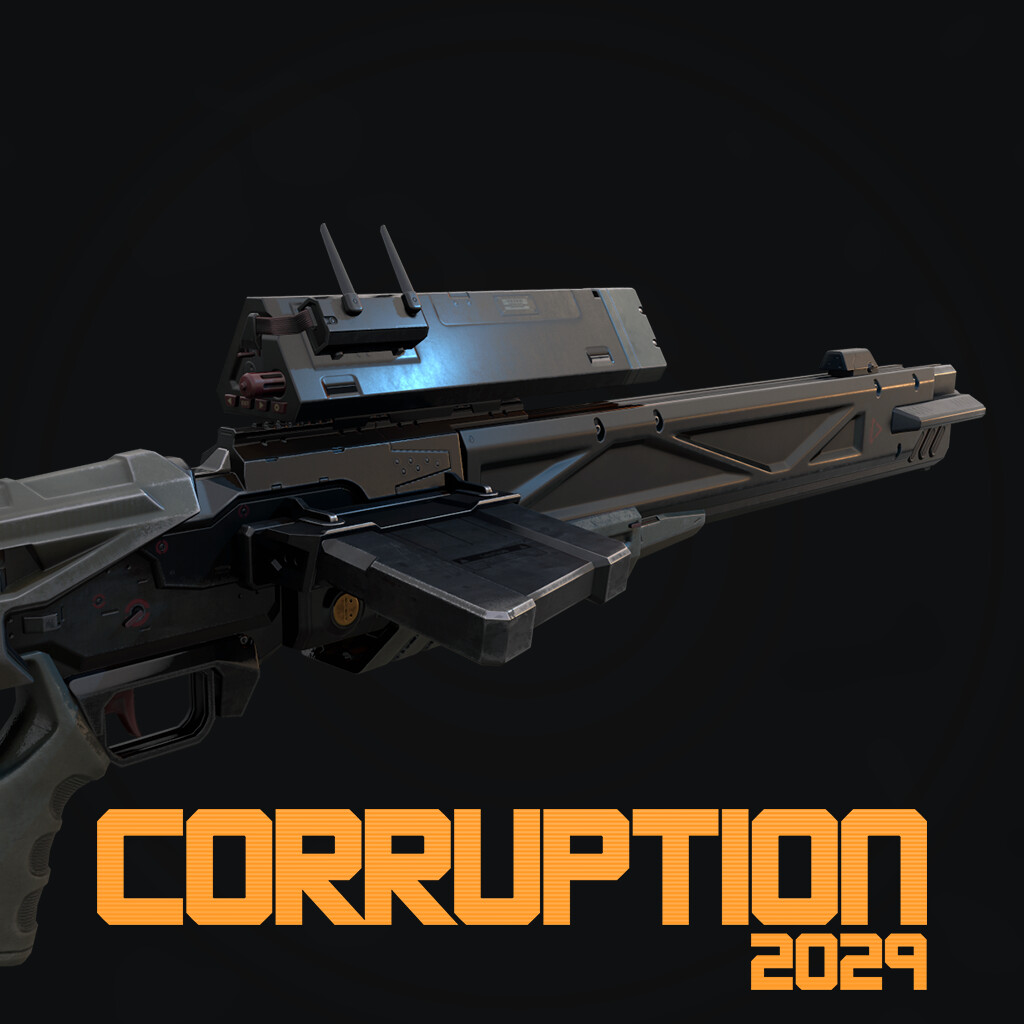 ArtStation - Corruption 2029 | SNIPER RIFLE