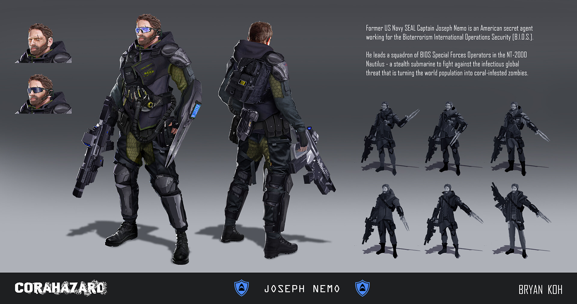 ArtStation - Captain Joseph Nemo