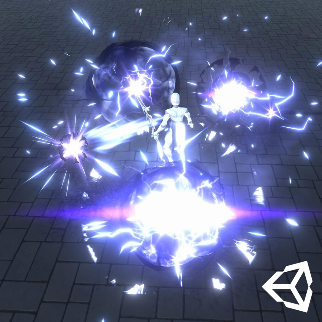 ArtStation - Game VFX: Energy strike