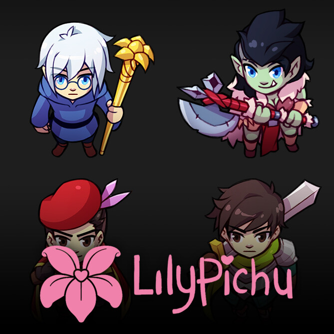 ArtStation - D&D sprites